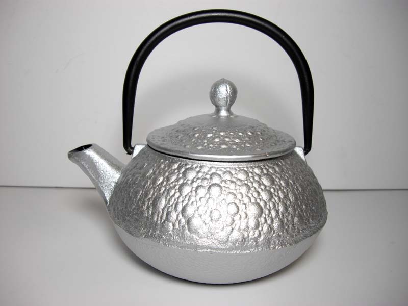 Teiera in Ghisa Giapponese Ajiro Tsubaki con filtro in acciaio inox per ...