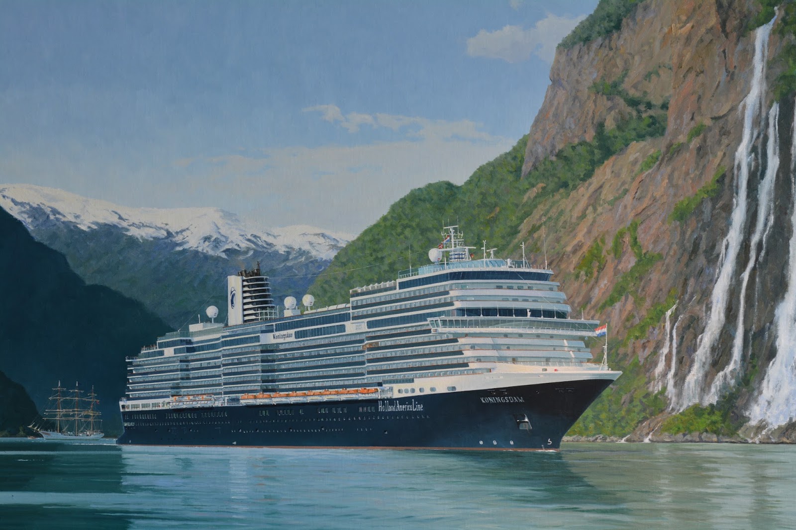 SHIPS & THE SEA - BLOGUE dos NAVIOS e do MAR: KONINGSDAM by Stephen Card