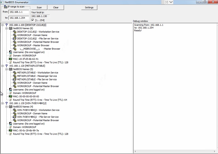My Cybersecurity Journal Metasploit Netbios And Snmp Enumeration