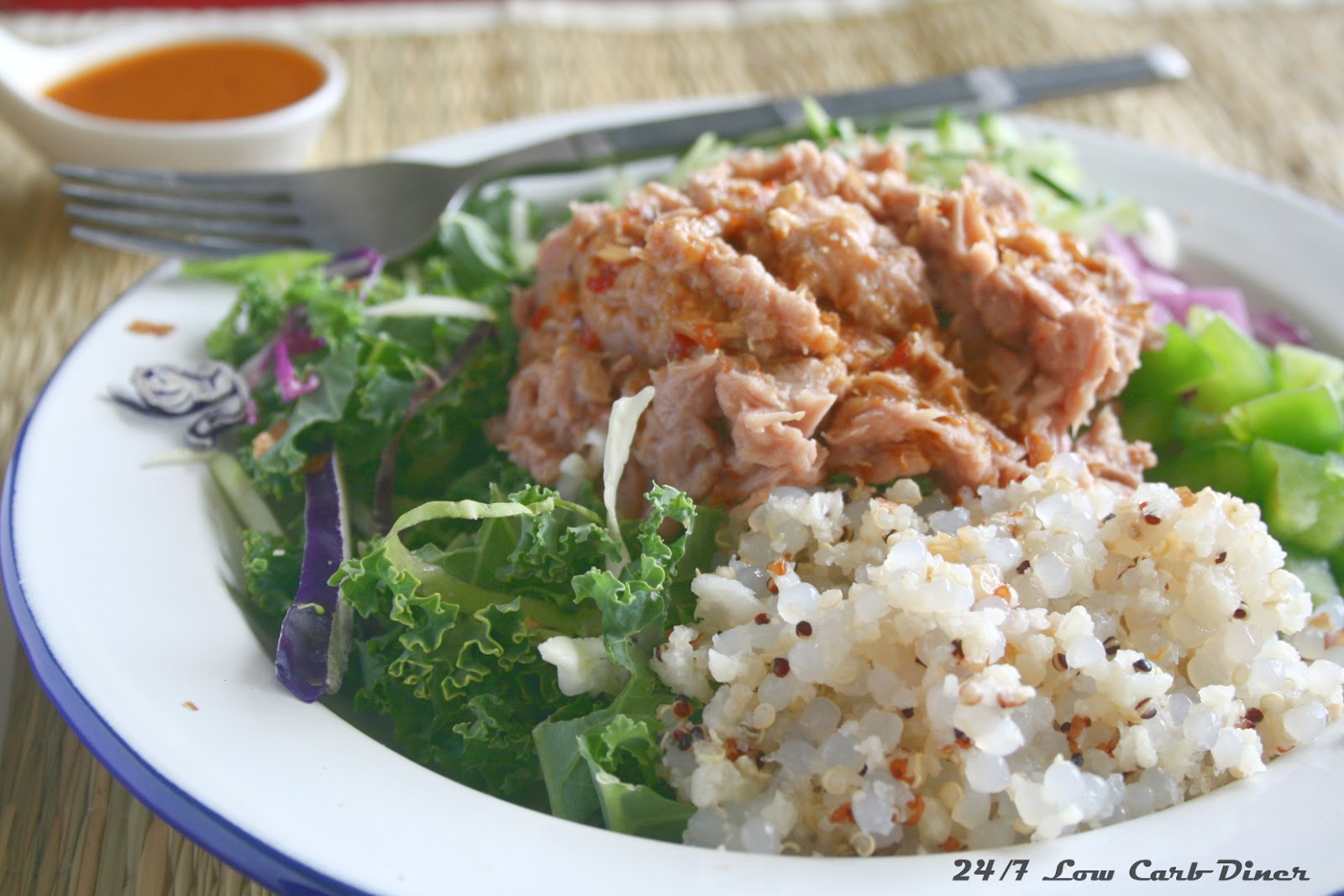 24/7 Low Carb Diner: Thai Tuna Bowls