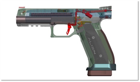 on target shooter nz: 'Alien' Pistol Coming: