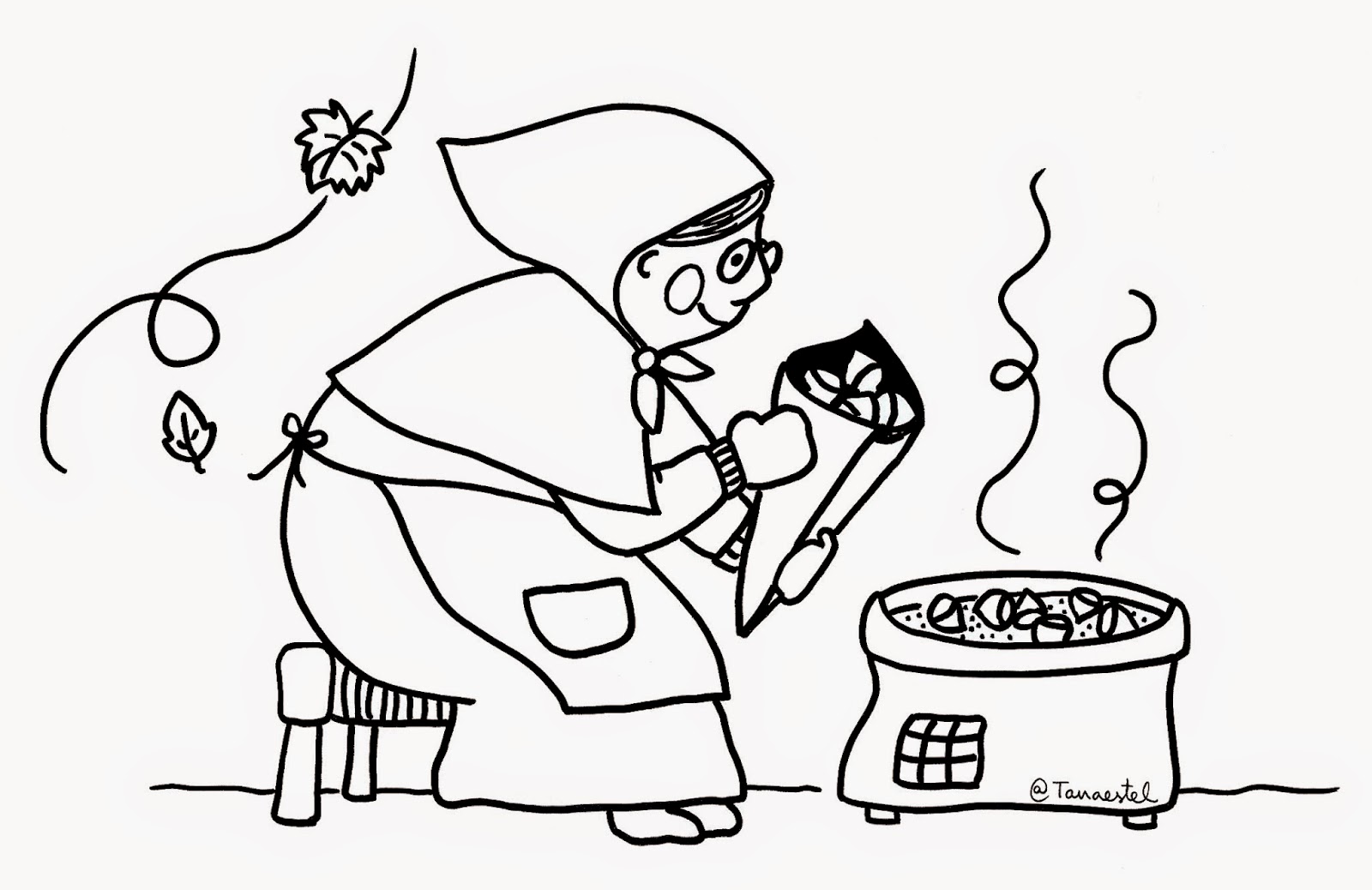 Aprenent a educar: CASTANYERA PER PINTAR