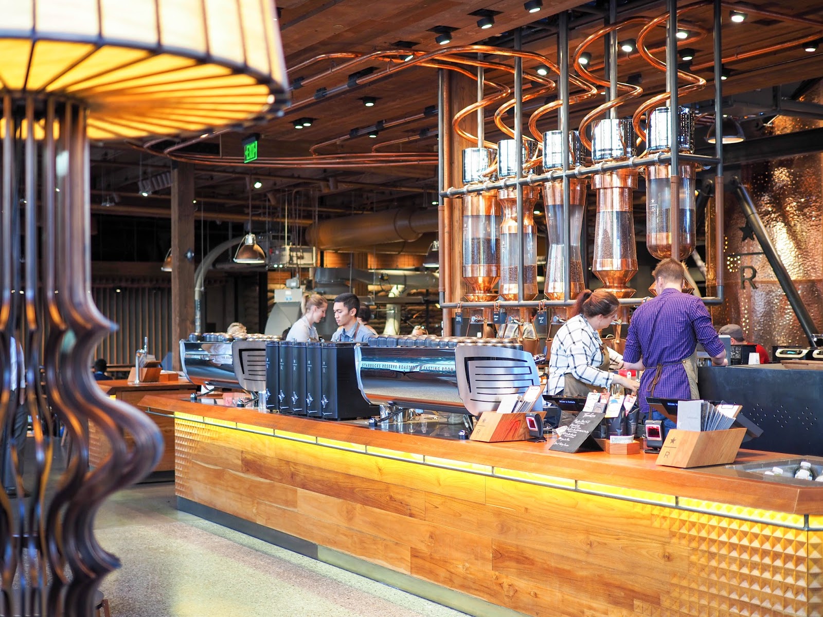 Little Hiccups: Starbucks Reserve Roastery in Seattle