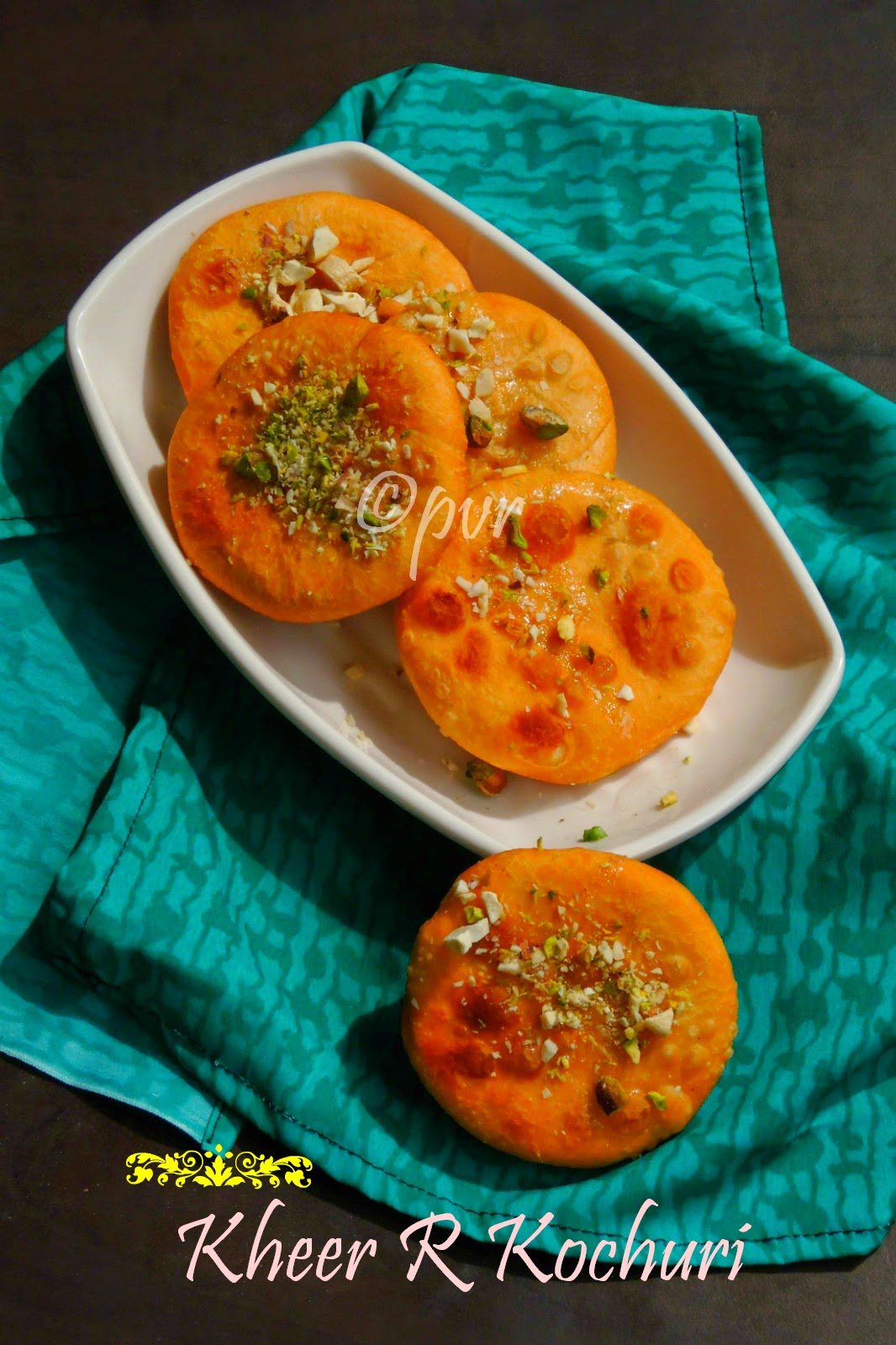 Priya's Versatile Recipes: Kheer r Kochuri/Bengali Mawa Kachori - West ...