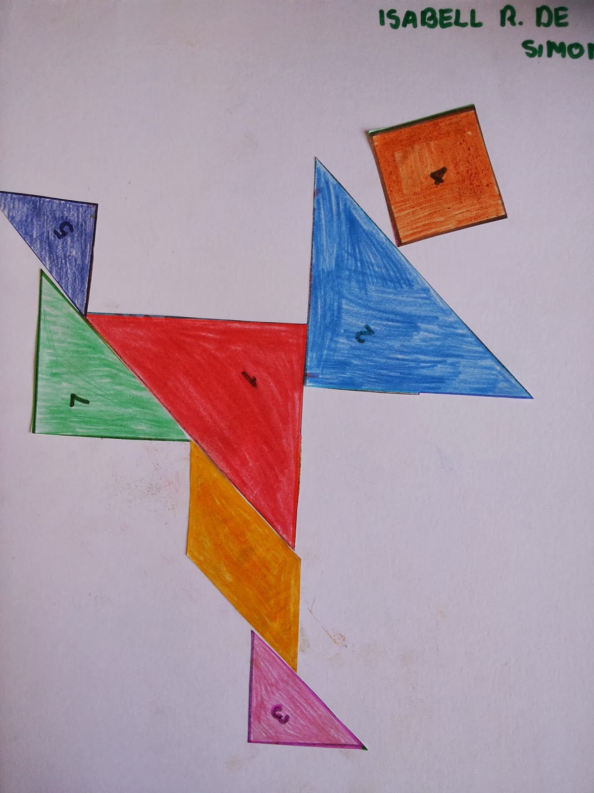 Professor Nilton Arte-Educador: Atividade com Tangram