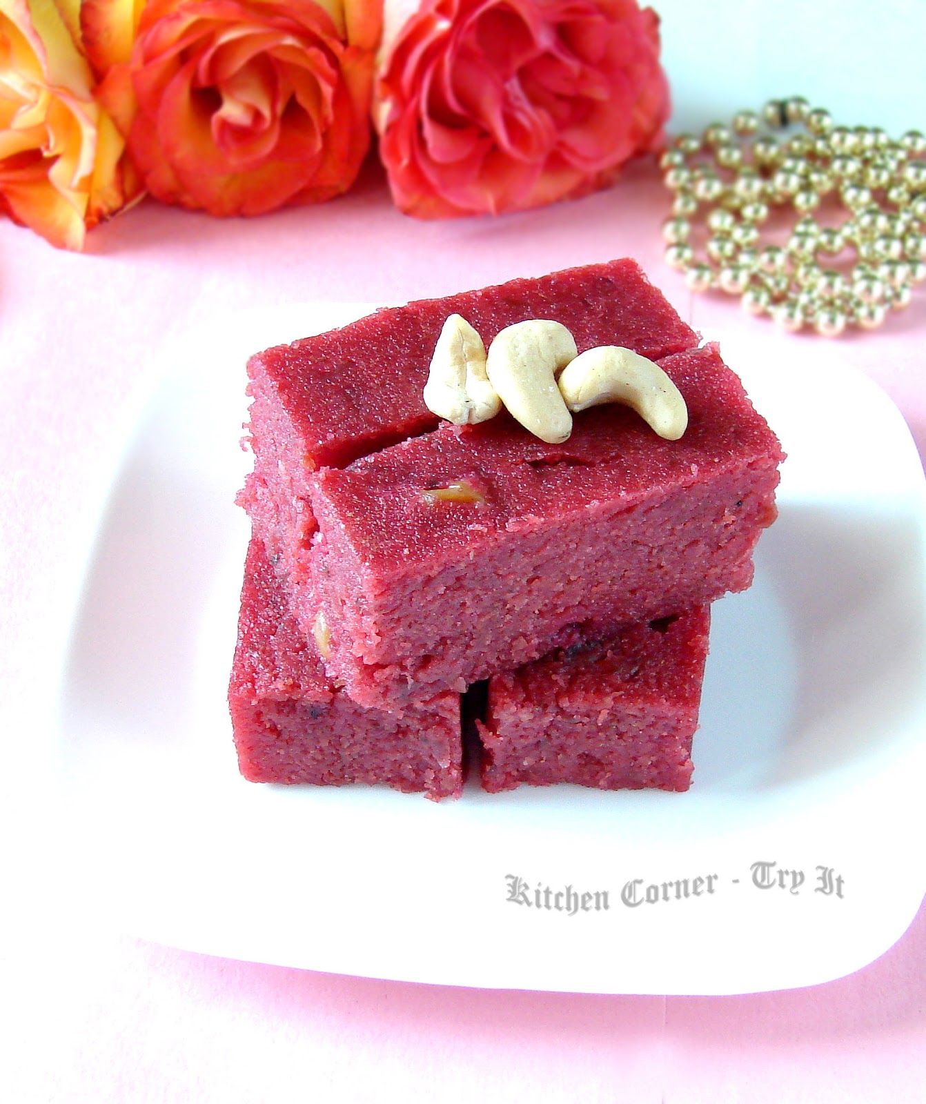 Beetroot Kesari/ Easy to make Beetroot Semolina Dessert