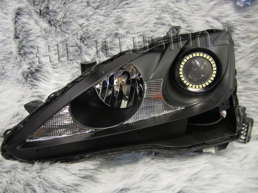 HID ILLUSIONZ: Lexus IS350 Custom LED Angel Eyes SC430 Projector HID ...