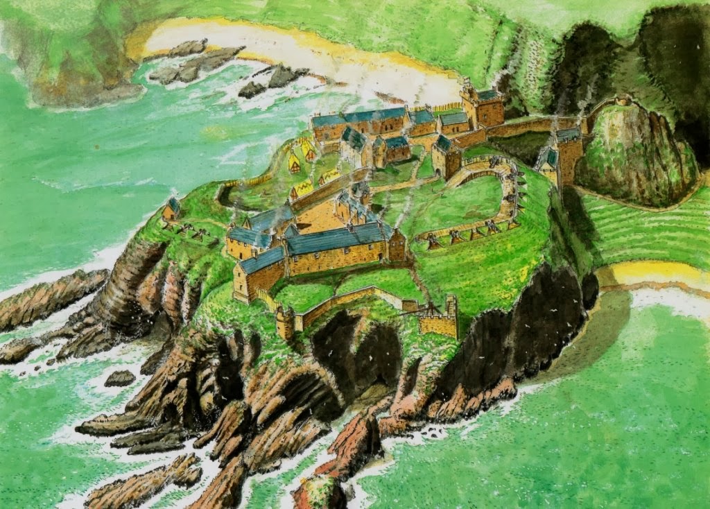 W mroku historii: Świat w ruinach - Dunnottar Castle (Szkocja)