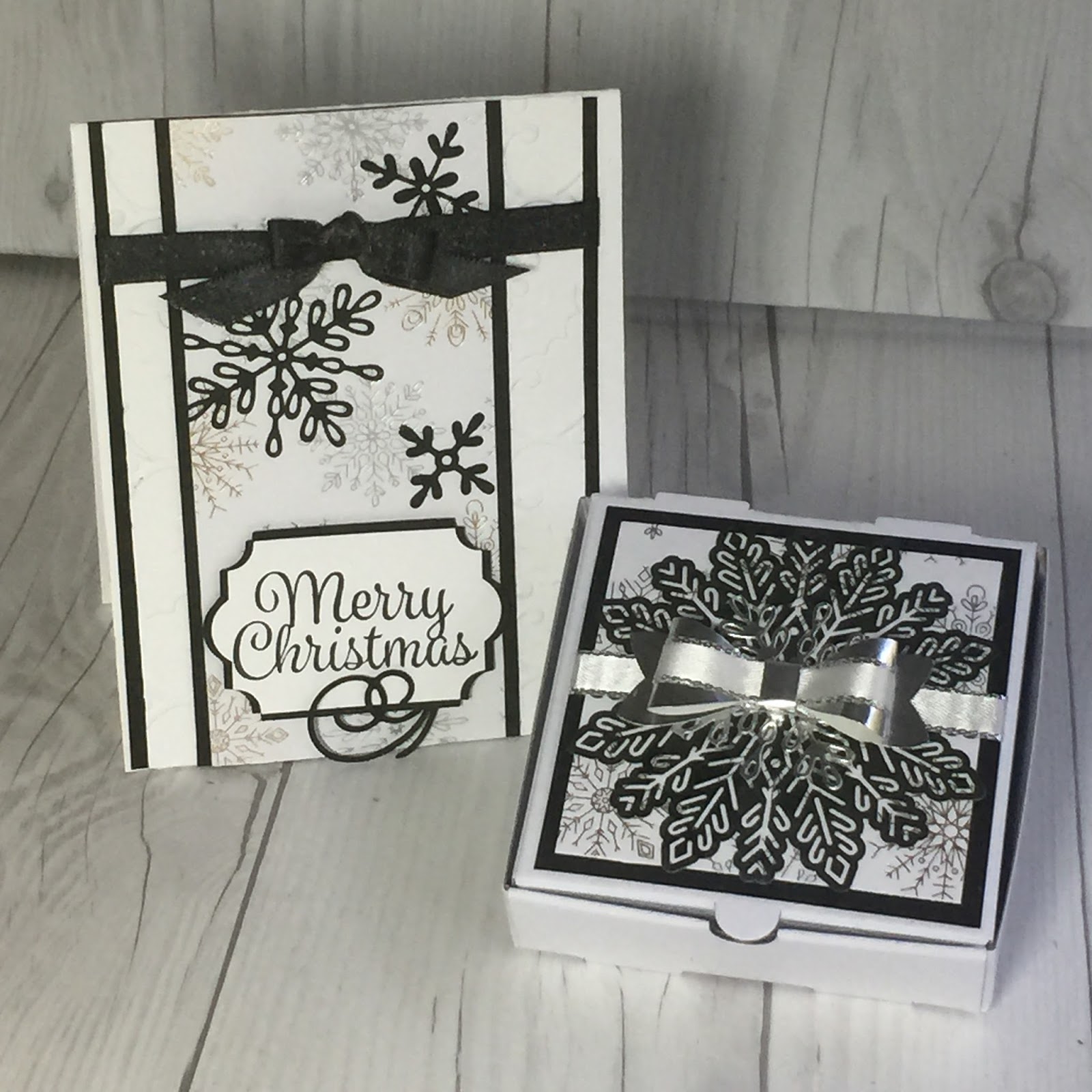 Christmas Gift Box using Stampin' Up! Holiday products | Stamped ...