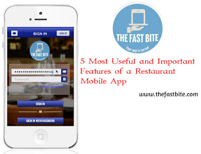 Restaurants mobile apps: 5 Most Useful and Important Features of a ...