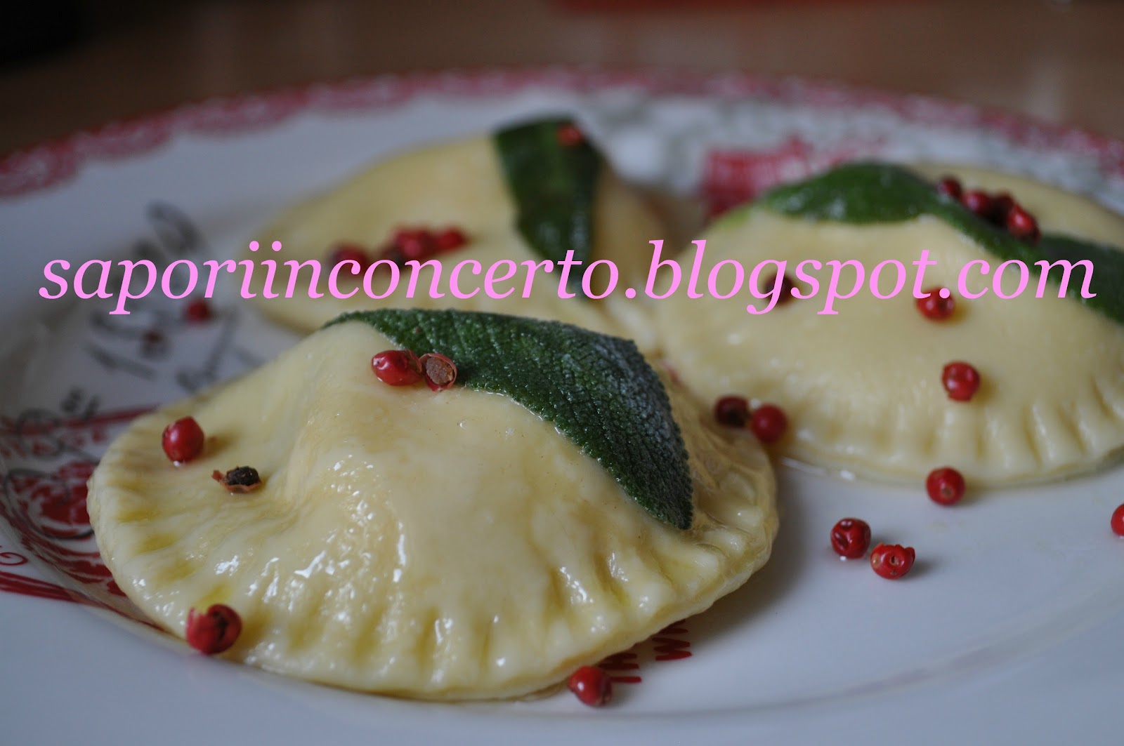Sapori in concerto: Ravioli in rosa