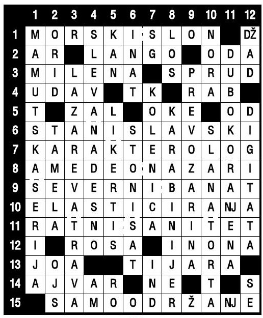 ENIGMATIKA (tupljenje i oštrenje): EDL - UKRŠTENICE