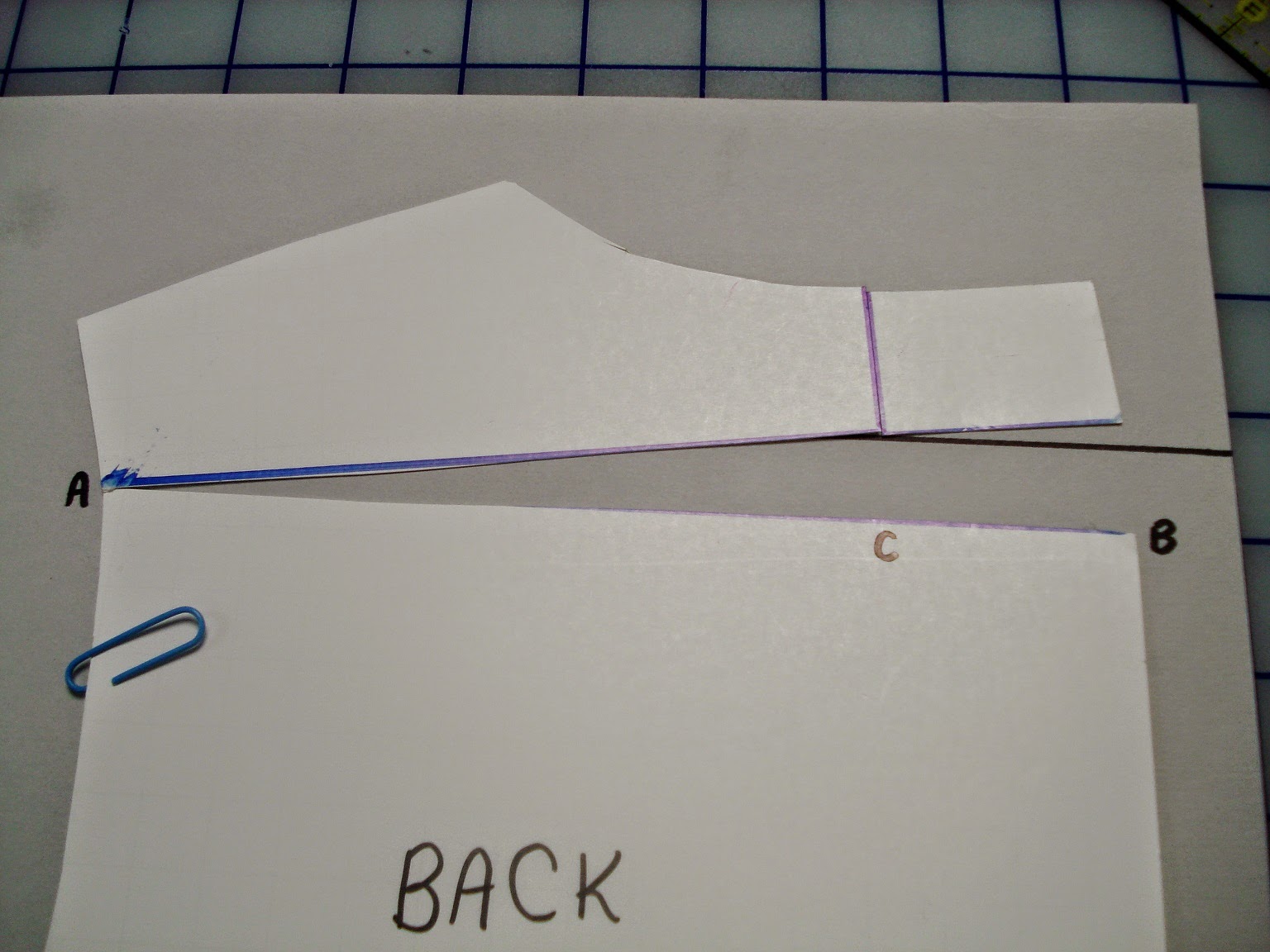 Diana's Sewing Lessons: Sewing Lessons Session 3... Rounded Upper Back Adjustment and Top ...