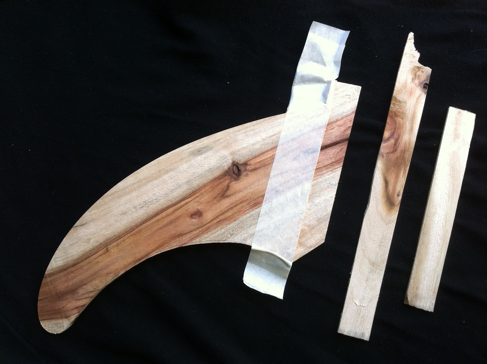 Wood Buddha - Building Wood Surfboards: Making Wooden Surfboard Fins