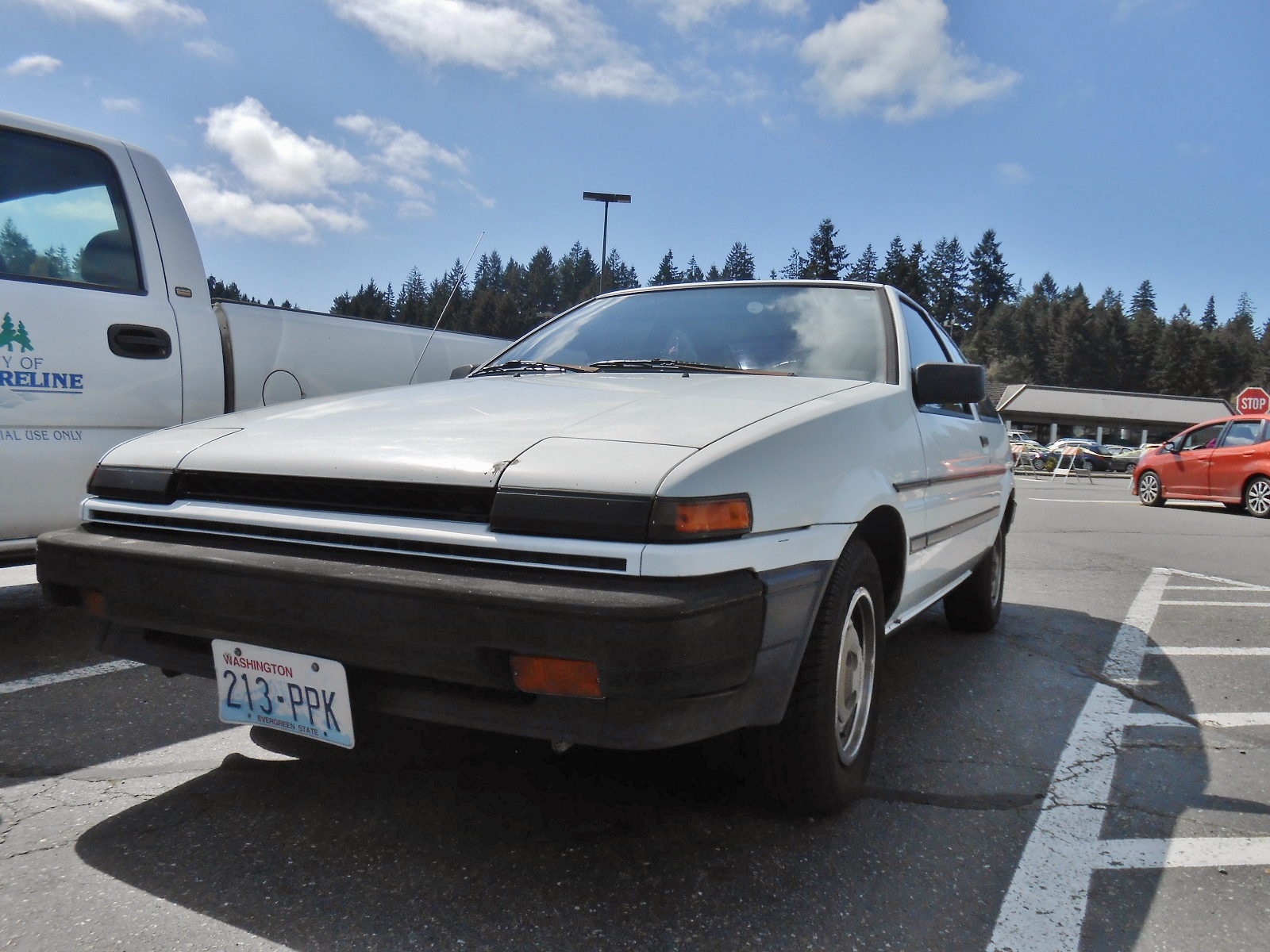 Seattle's Parked Cars: 1986 Toyota Corolla SR5