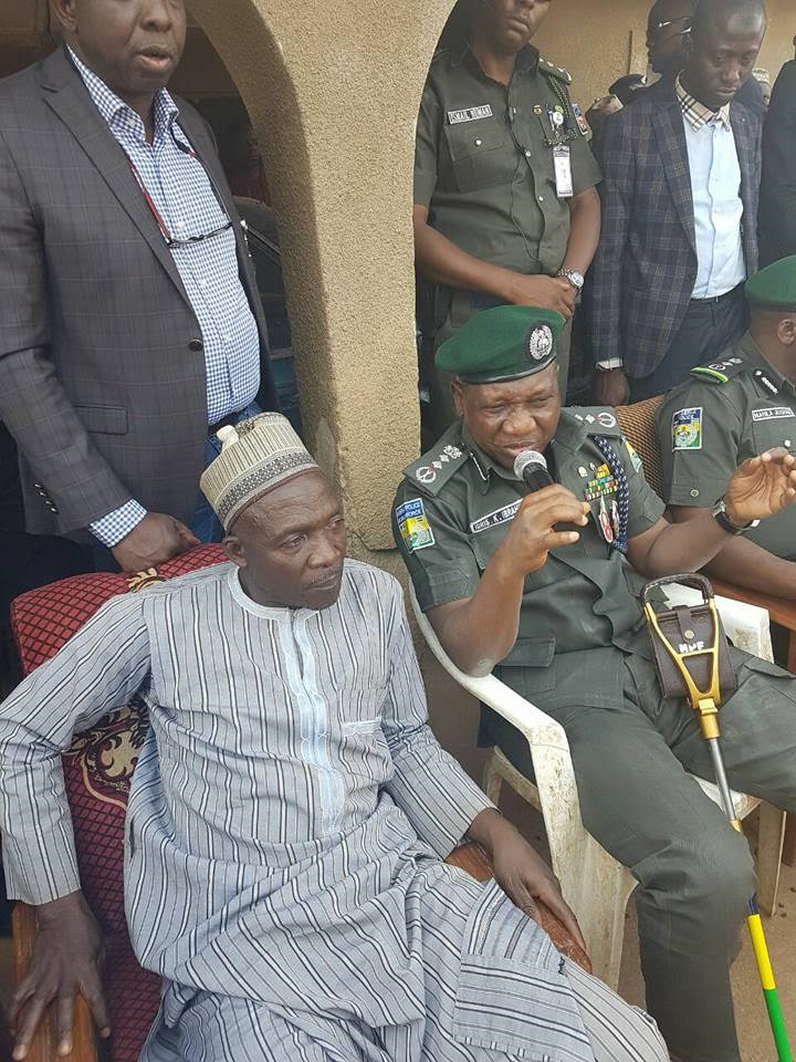 IGP Ibrahim Idris embarks on the spot assessment and fact finding visit ...