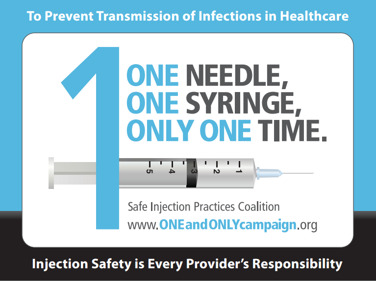 Bioseguridad: Safe Injection Practices & Bloodborne pathogens training