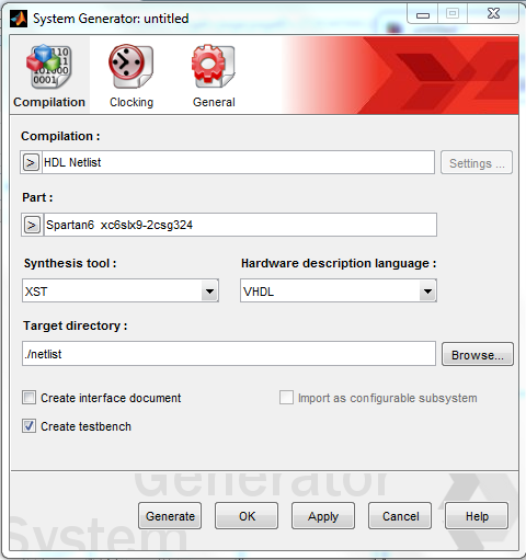 VHDL coding: FPGA programming using System Generator VHDL coding: FPGA programming using System Generator