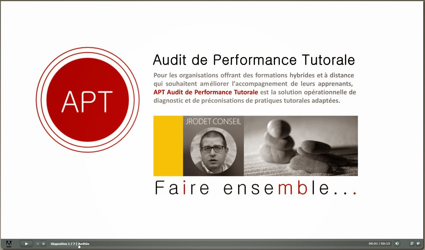 Blog de t@d: APT, Audit de Performance Tutorale
