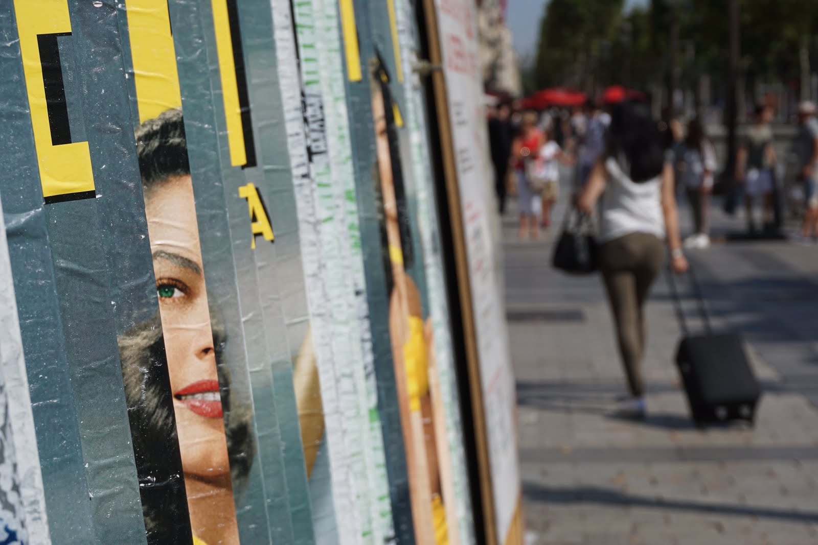 Rues de Paradis: Ava Gardner is all over Paris advertising "Le Bikini a ...