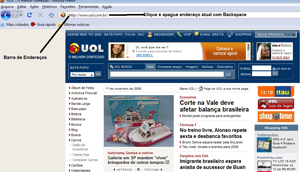 Isa InfoHelp : Internet: Pesquisando nos Buscadores