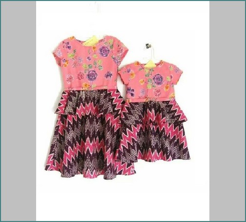 Model Baju Batik Anak Perempuan Terbaru Foto dan Gambar