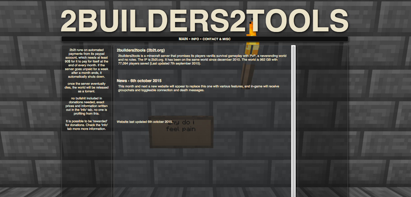 2b2t History Section! | The 2b2t Blog