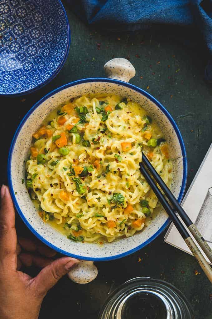 SPICY CHEESE MAGGI RECIPE