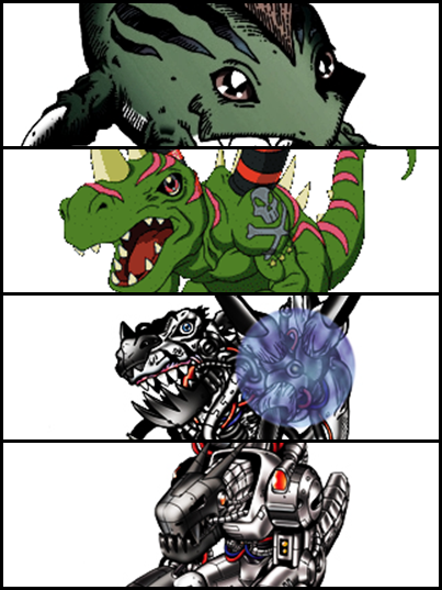 GreyBetamon Line Tuskmon ~ MEU×DIGIMON