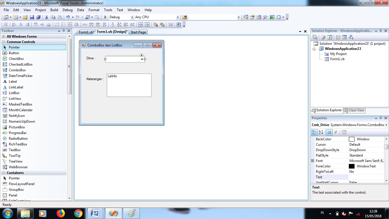 pengenalan dan pengembangan visual basis 2008: Contoh -Contoh ...