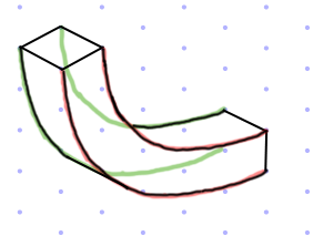 Trilemma Adventures: Curves in Isometric Mapping