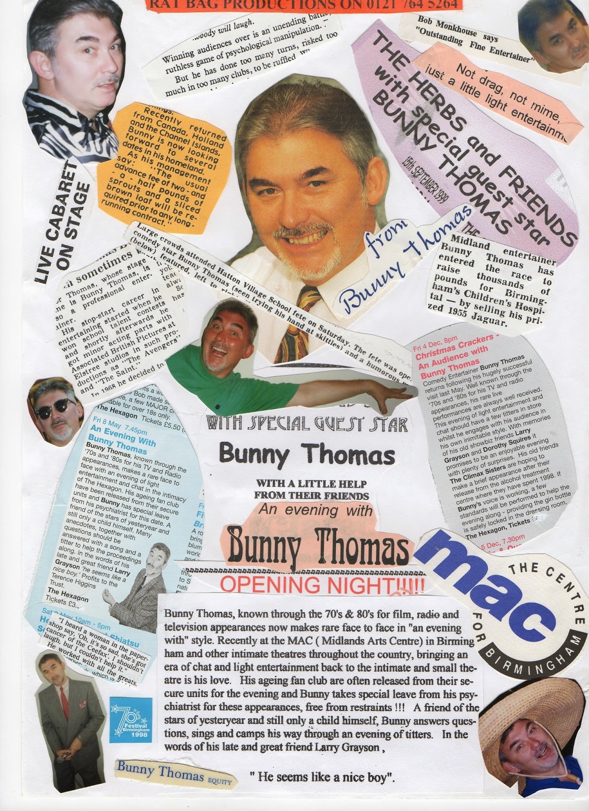 THOMAS BUNN known as Bunny Thomas
