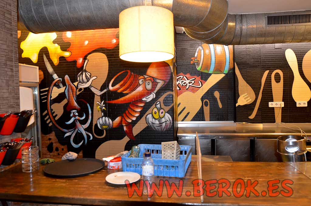 Graffiti restaurantes