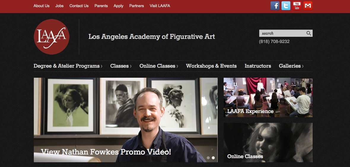 Los Angeles Academy of Figurative Art: Awesome Announcements at LAAFA