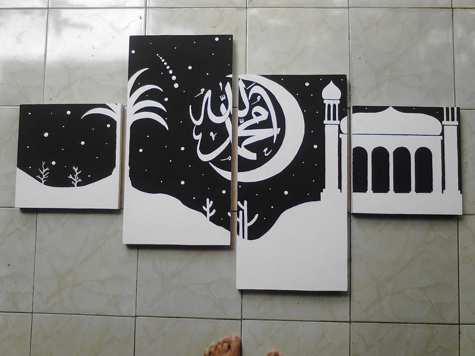 Jual Kaligrafi Minimalis Modern Murah, Bisa Pesan Buat Nama Anak - Blog ...