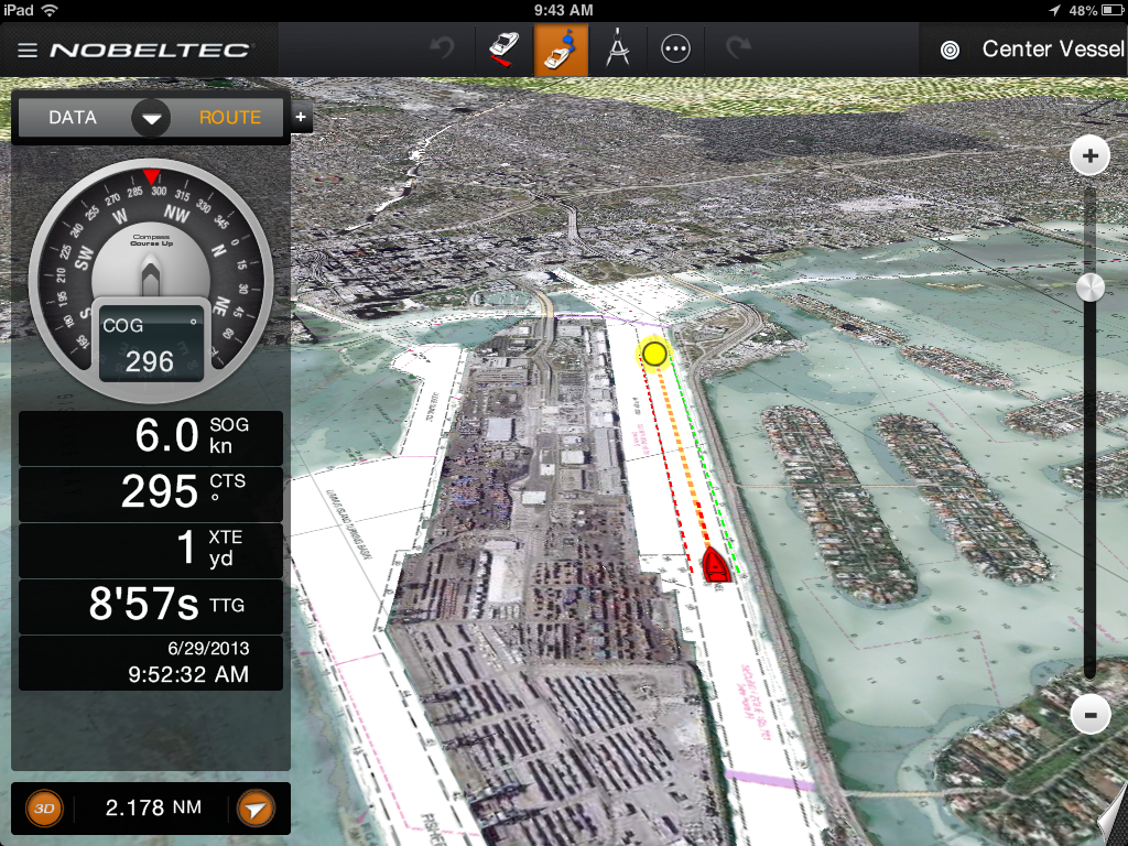i-Marine Apps: Nobeltec Time Zero for iPad