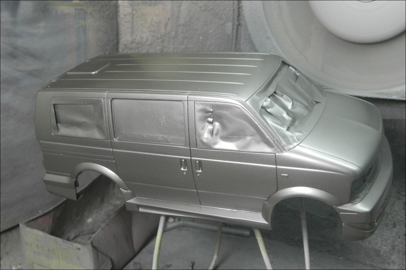 AG6602 良仔Blog: Fujimi - 1:24 Chevrolet Astro Xenon Python + Aoshima - 1 ...