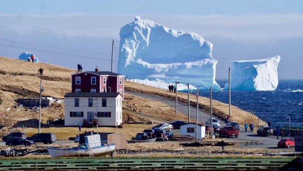 Gangsters Out Blog: Giant Iceberg floats past Newfoundland