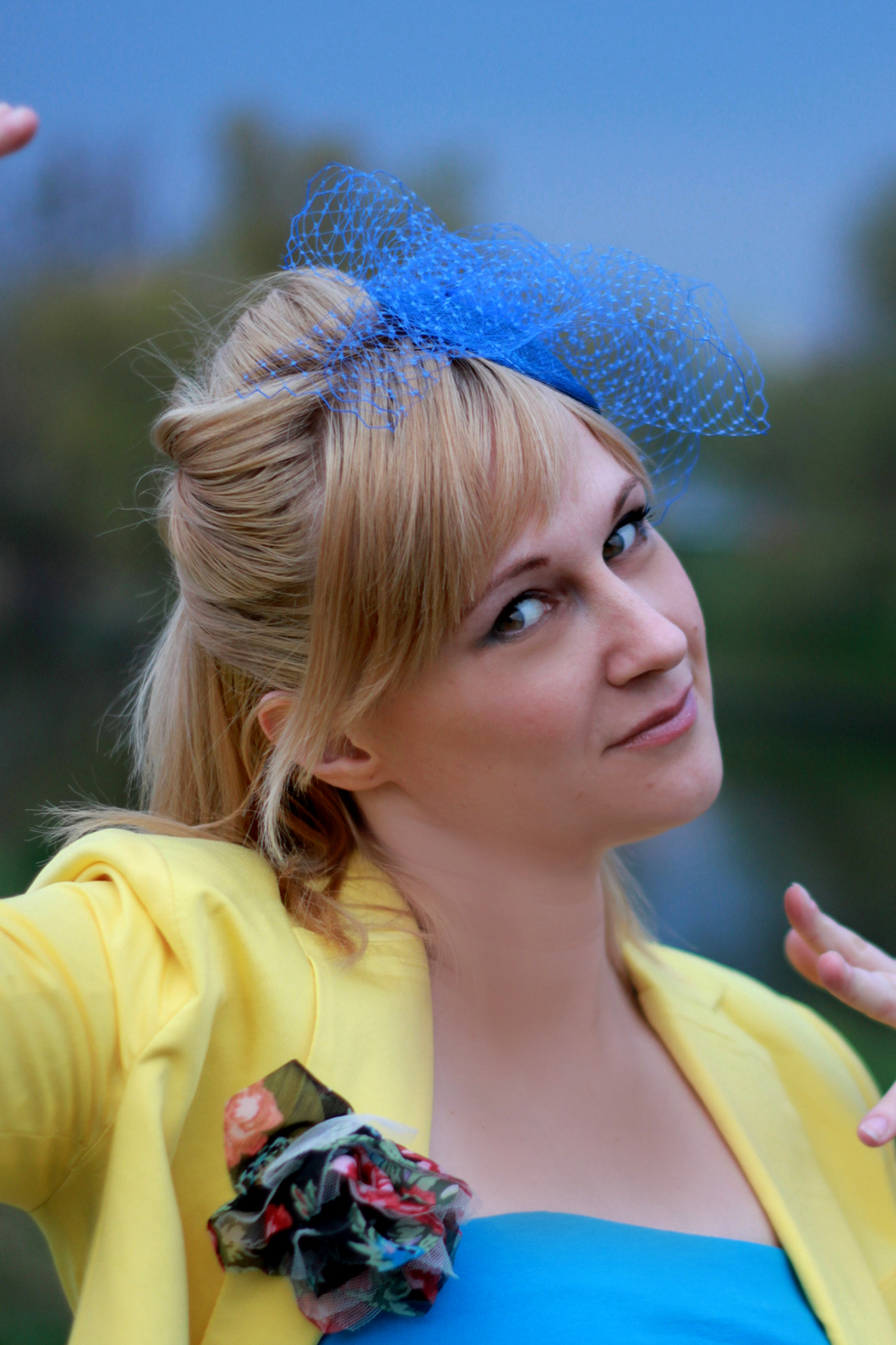 Fascynatoria - WOMEN, FASHION, HATS: Retro style - toczek z woalką na ...