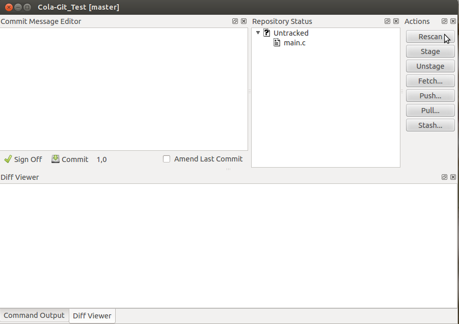 圖解 Git 版本控制: Cola Git GUI (1)