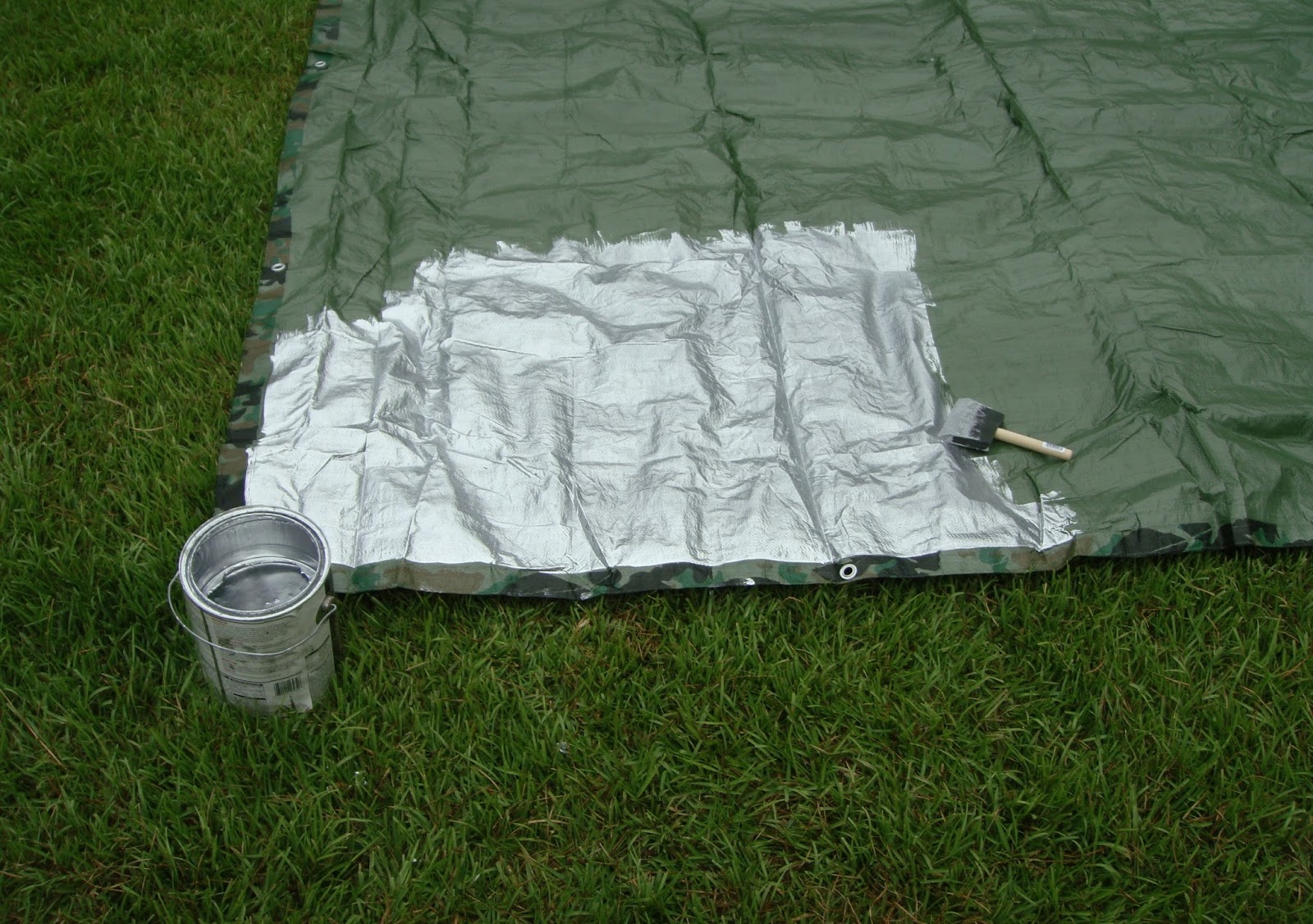 Sensible Survival: Make an Inexpensive Reflector Tarp for a Warm ...