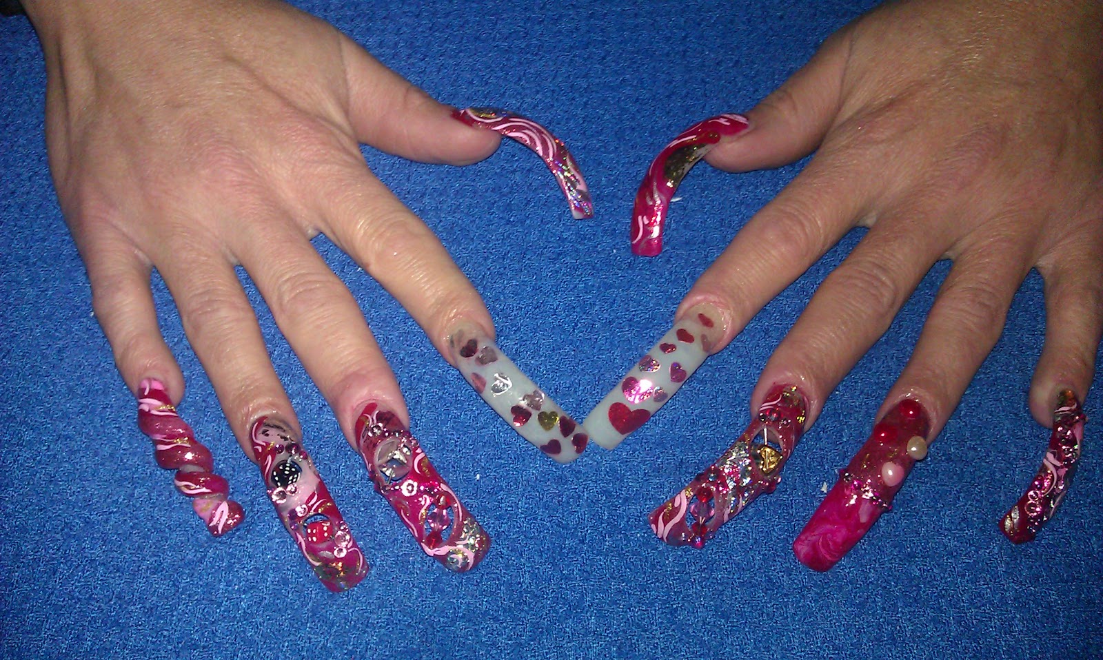 Nailing Atlanta: Long Down to There Nails...Dying Trend?