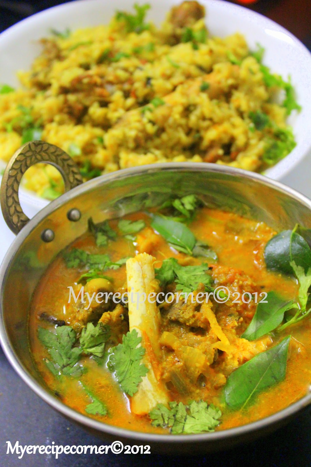 Mye's Kitchen: Tamilnadu Mutton Curry / Aatu Kari Kuzhambu