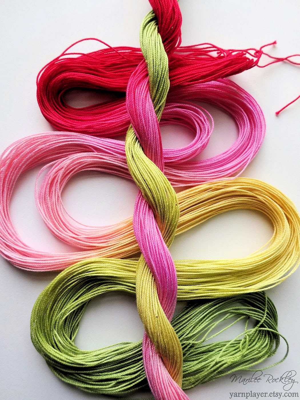 Yarnplayer's Tatting Blog: Metallic thread experiment 2 = success!