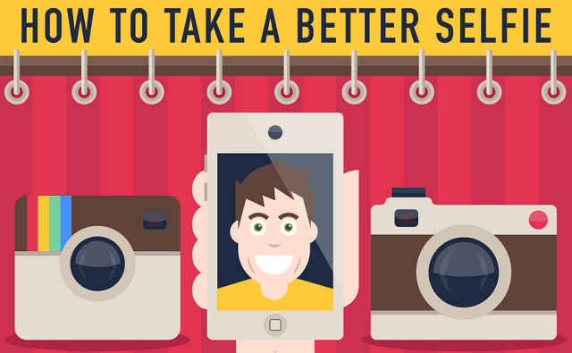 How To Take A Better Selfie Infographic Visualistan