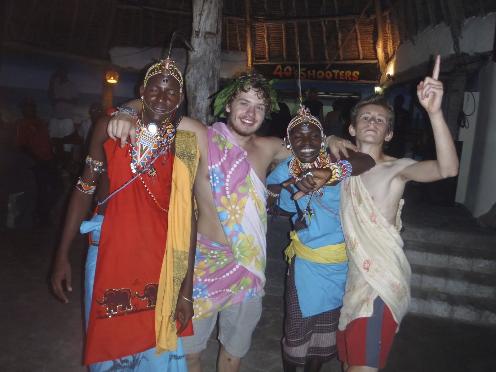 dreams of africa: toga night at thieves