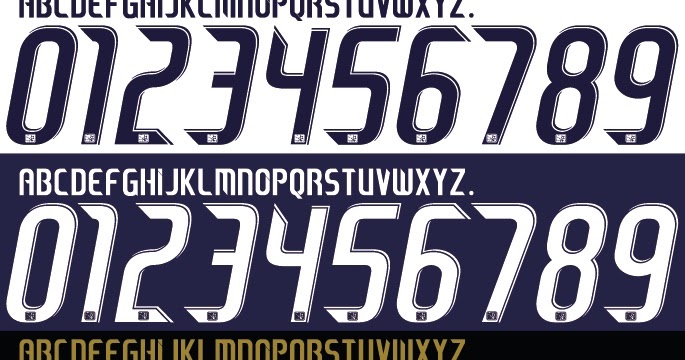 FONT FOOTBALL: Font Vector LA Galaxy MLS League 2008 kit