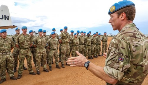 United Nations Peacekeeping Missions: British troops join UN ...