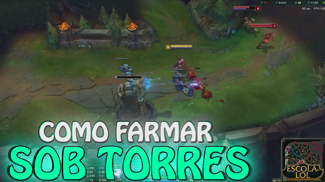 Como farmar melhor embaixo da torre no LoL - Escola do LoL | Guias e ...