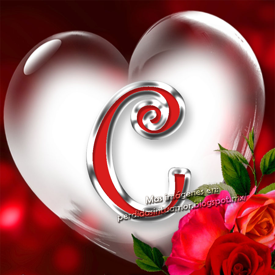 INICIALES Y NOMBRES PARA TI: TU INICIAL EN UN HERMOSO CORAZON